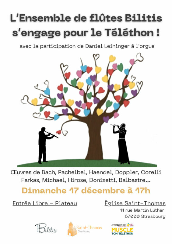 Bilitis s’engage pour le Téléthon ! - Saint-Thomas Strasbourg